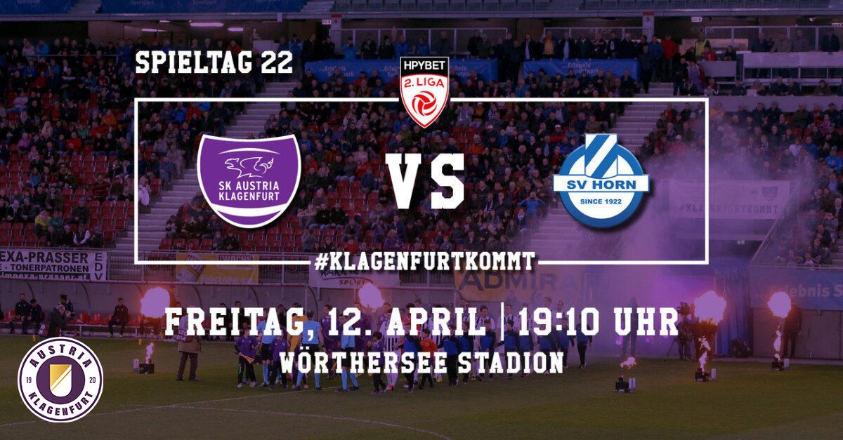 Gelingt der nächste Heimdreier? • SK Austria Klagenfurt - Vereinshomepage