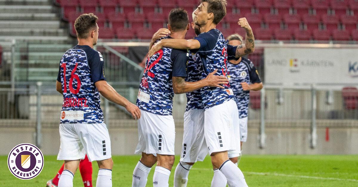 7:1! Zwei Neue treffen beim Debüt • SK Austria Klagenfurt - Vereinshomepage