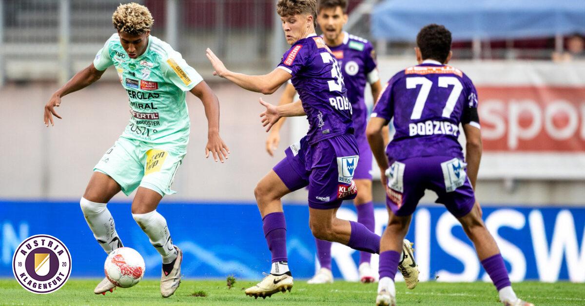 2:2! Austria holt Punkt in Unterzahl • SK Austria Klagenfurt ...