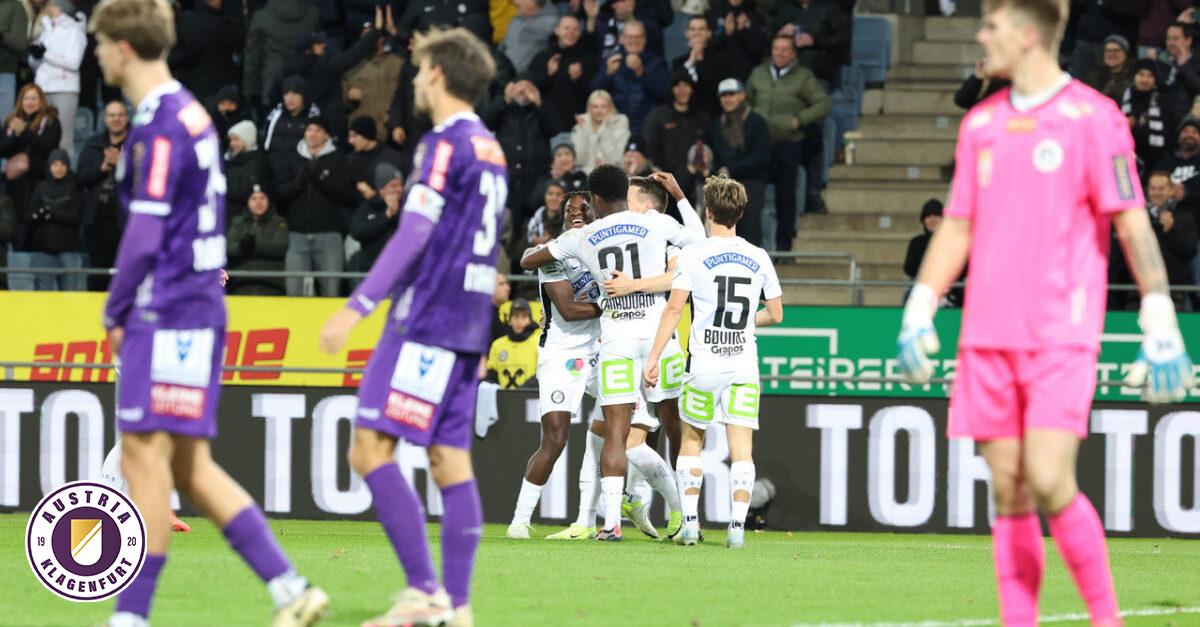Austria ohne Chance beim SK Sturm • SK Austria Klagenfurt - Vereinshomepage